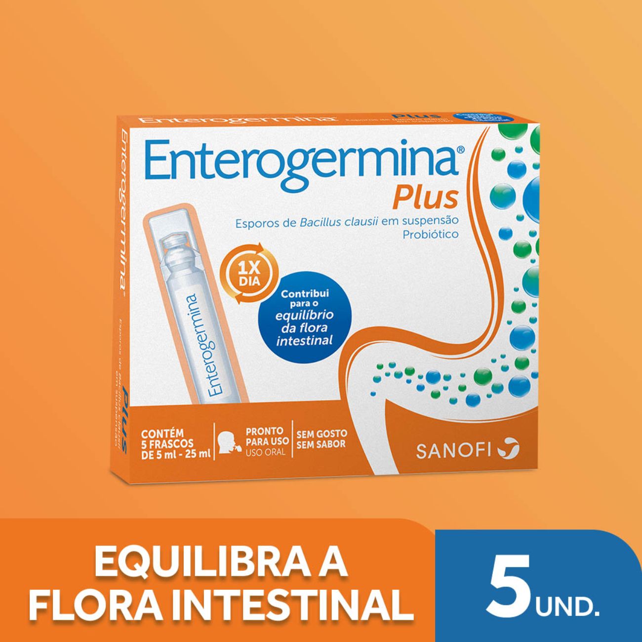 Enterogermina Plus | Como restaurar sua flora intestinal