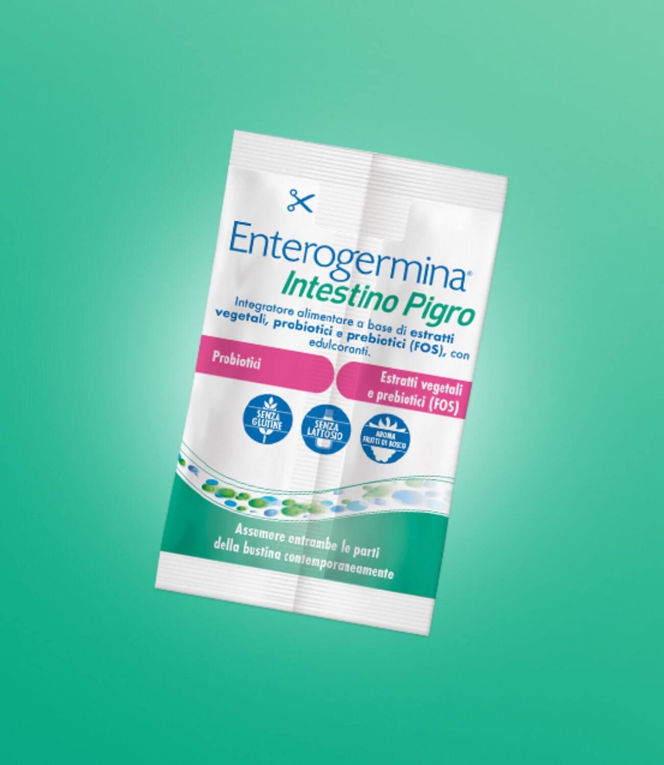 Risveglia l'intestino con Enterogermina Intestino Pigro