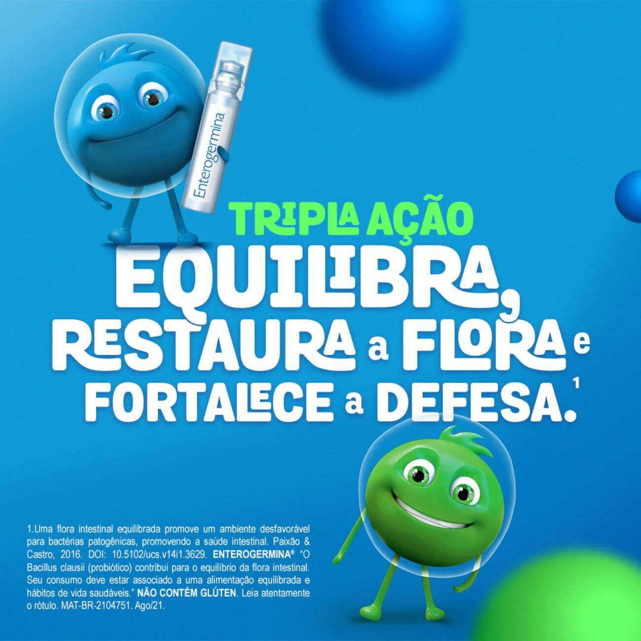 Enterogermina Plus | Como restaurar sua flora intestinal