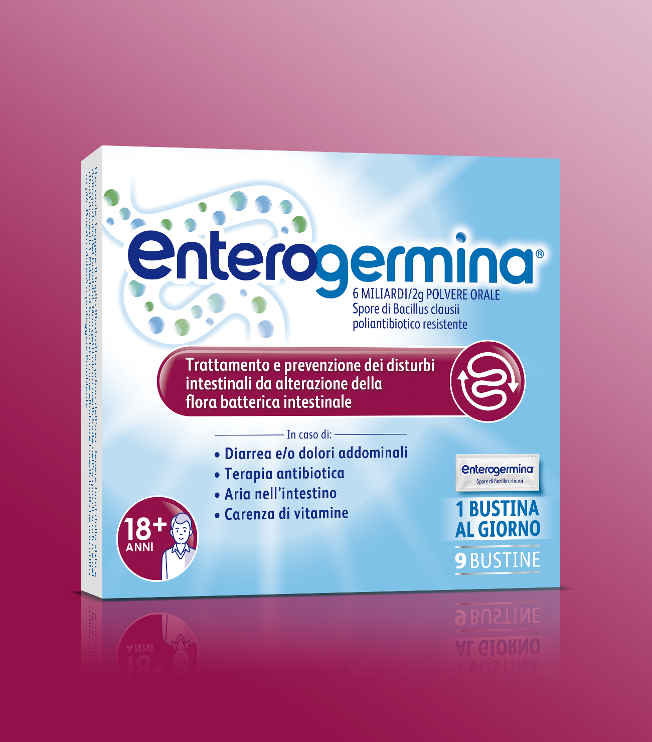 Enterogermina 6 Miliardi: ideale in caso di disbiosi intestinale