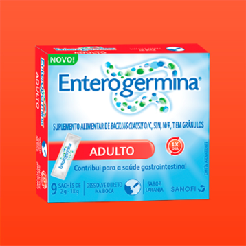 Enterogermina Adulto | Prático e Sem Açúcar